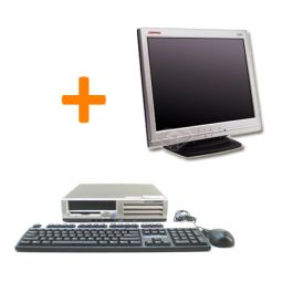 HP Compaq Evo D510 SFF + Ecran TFT 15" - Ordinateur bureau complet ...