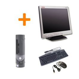 Dell Optiplex GX60 SFF + Ecran TFT 15" - Ordinateur bureau occasion ...